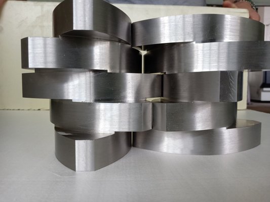 High Speed Tool Steel Extruder Screw Elements Electroplate / Heat Treatment