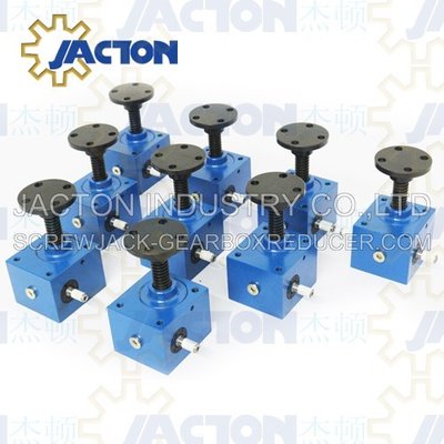 250 KN Cubic Screw Jack Lifting Screw Diameter 80MM Lead 10MM Gear Ratio 10:1 and 40:1