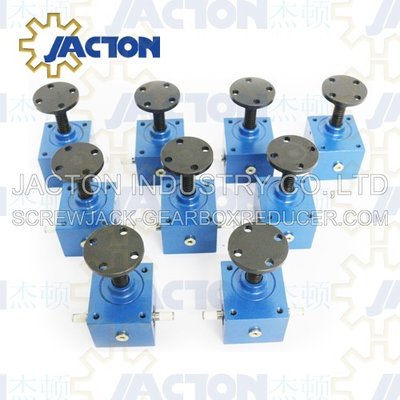 250 KN Cubic Screw Jack Lifting Screw Diameter 80MM Lead 10MM Gear Ratio 10:1 and 40:1