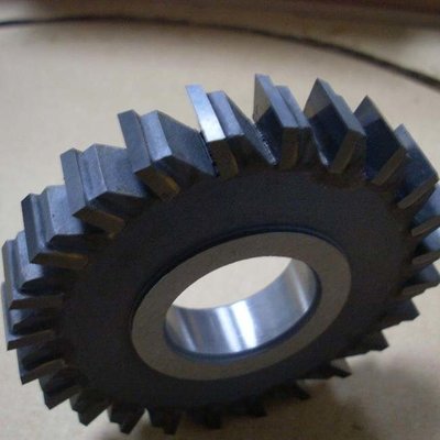 Straight Tooth HSS Side And Face Milling Cutter for solid aluminum 100x2.5 125x3