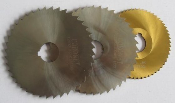 HSS DMo5 circular saw blade for metal cutting disc with Ti-coated
