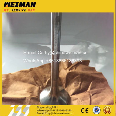 High Quality WD615 Engine Spare Parts 612600050025 EXHAUST VALVE for LG936L LG956L LG958L