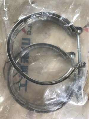 Genuine SDLG LG958L Wheel Loader Spare Parts 4110000081044 CLAMP V BAND C3415546