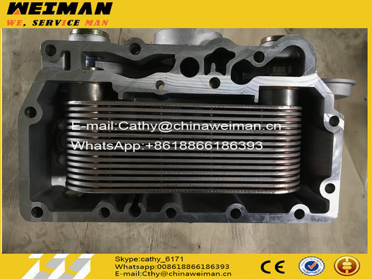 Original SDLG LG958L Wheel Loader Spare Parts 4110000970016 ENGINE OIL COOLER