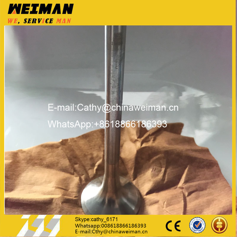 High Quality WD615 Engine Spare Parts 612600050025 EXHAUST VALVE for LG936L LG956L LG958L
