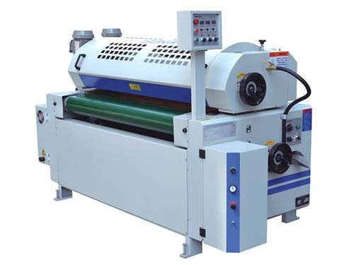 UV Single roller coating machine for wood panels,with 1.5KW coating power