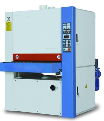 Precise Calibrating wide belt Sanding Machine for wood panel,1300mm max sanding width