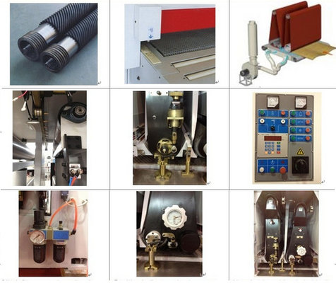 Precise Calibrating wide belt Sanding Machine for wood panel,1300mm max sanding width