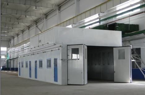 China Infrared Furniture Paint Spraying Room,drying room For Sale (CE Approved),.2.2KW aie exhaust fan