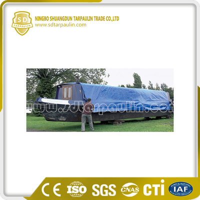 Blue Tarpaulin Covers High Density HDPE Fabric