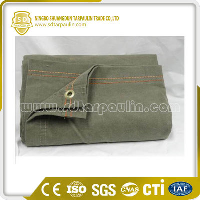 100% Cotton Canvas Tarp with Grommets