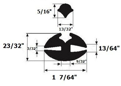 Custom Auto Rubber Parts Epdm Silicone for Automotive Extrusions