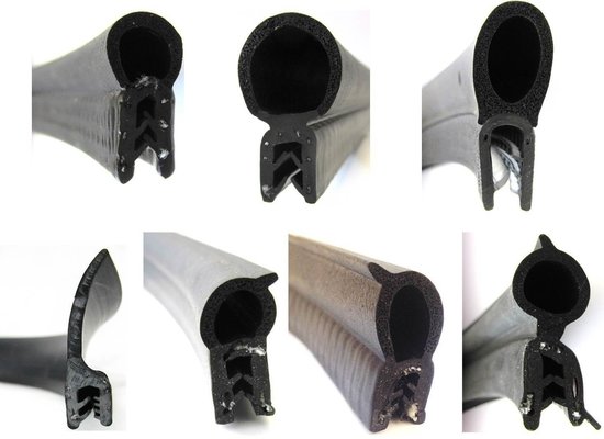 Rv Car Window Rubber Seal Gasket Tape Plastic Sliding Draft