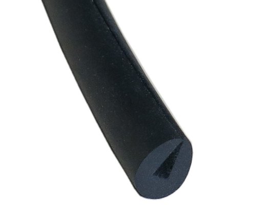 u shaped section rubber seal strip for glass edge trim sheet metal