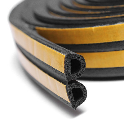 sponge foam EPDM rubber sealing strip self adhesive for house car door trim sealing