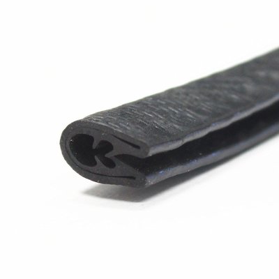 flexible pvc u channel edge trim sealing strip for sheet metal glass car pinch weld