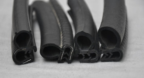 flexible U channel edge trim car window rubber seal strip automotive pinch weld