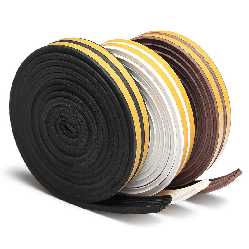 sponge foam EPDM rubber sealing strip self adhesive for house car door trim sealing