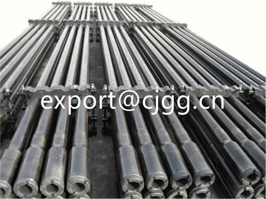 X95 G105 S135 Seamless Drill Pipe , Water Well Seamless Black Steel Pipe