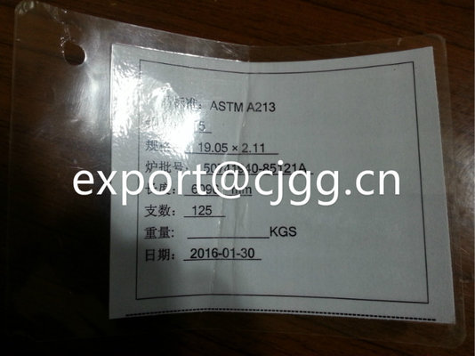 ASTM A213 T5 Alloy Steel Seamless Pipes Boiler Heat Exchanger Beveled Ends