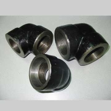 1/4" to 4" 45-Degree Socket Weld Threaded Connection Ends Elbow Pipe Fittings