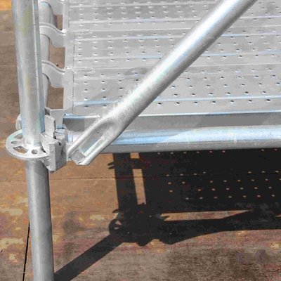 Galvanized Ringlock Scaffolding in Construction building