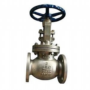 A351 CF3M Stainless Steel Industrial Globe Valve with Gear Box, Hand-Wheel Operator