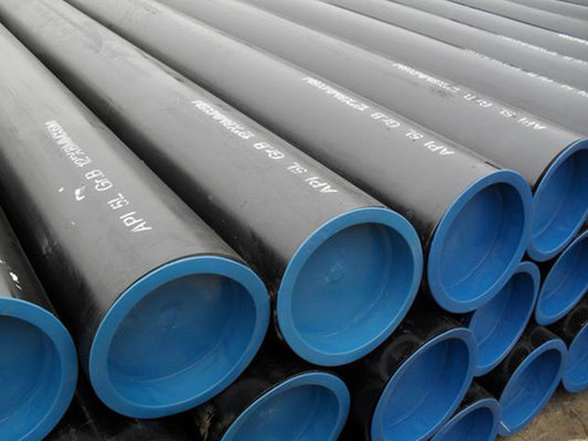 API 5CT Steel Pipe / Chemical Industry Gas Transportation SCH 80 Tubing / ASTM A53 ERW Steel Pipes For Oil