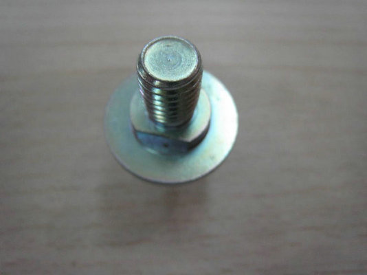 Custom Steel forging precision maching flange bolt with electro plate