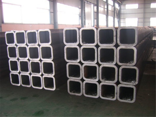 ASTM A53 A106 Square Steel Pipe / HR ERW Tubing DIN1626 2448 JIS BS