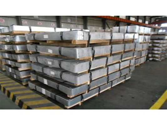 Structural Galvanized Mild Steel Plate / Sheet , Zinc Coated 50 - 350 g/m2