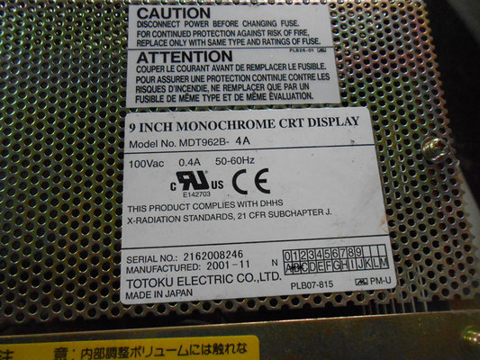 MDT962B-4A 9" LCD display replace MITSUBISHI CNC CRT Not compatible M500 M520 system supplier