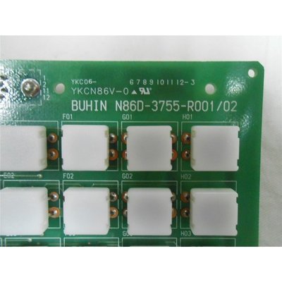 N86D-3755-R001 Fanuc key button board A86L-0001-0235 N860-3755-T901 supplier