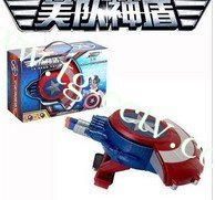 American Captain Toy,  electric bursts of crystal, single transmitter, boy toy, music toy, factory direct sale