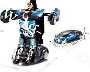 Transformers 4 battle robot electric acousto-optic toy remote control car Bugatti