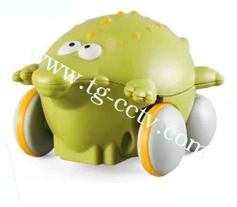 Wholesale Baby Grab Toys Education Rattle Roll Car Cartoon Children′s Toys Baby Toys Inertia Animal Car
