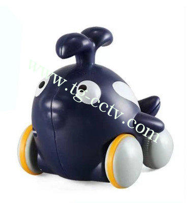 Wholesale Baby Grab Toys Education Rattle Roll Car Cartoon Children′s Toys Baby Toys Inertia Animal Car
