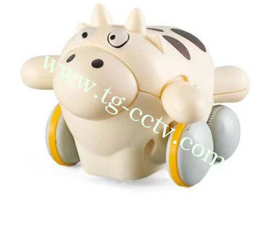 Wholesale Baby Grab Toys Education Rattle Roll Car Cartoon Children′s Toys Baby Toys Inertia Animal Car