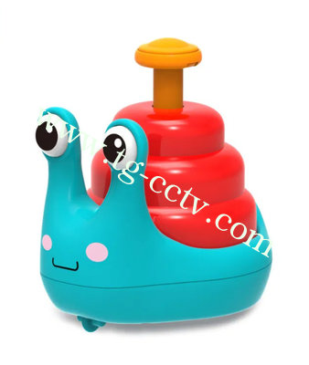 Wholesale Mini Snail Car Toys Hand Pressed Cartoon Snail Children Toys Party Supplies Interactive Toys
