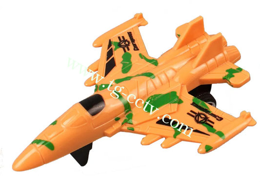 Inertia Four-Wheel Drive Aircraft Children′s Simulation Model Fighter Anti-Fall Toy Friction Aircraft Four-Wheel Car Toy