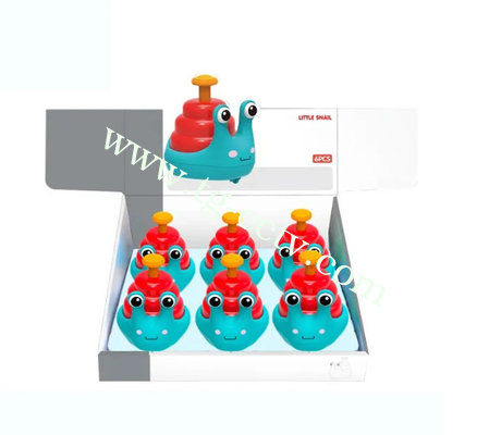 Wholesale Baby Early Education Cute Can Chew Soft Glue Mini Press Penguin Sliding Toy Children Crawling Game Toys
