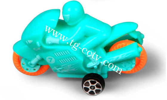 Friction Return Motorcycle Small Toy Car Four Small Plastic Motorcycle Small Boy OPP Packaging Material 