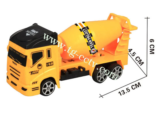 Inertia Four-Wheel Drive Engineering Vehicle Children′s Simulation Model Car Fall Prevention Toy Friction Car Return Car