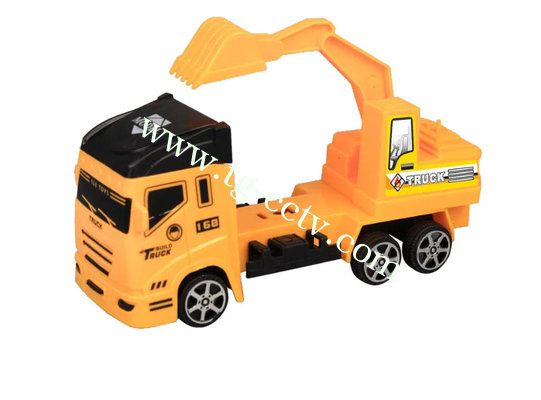 Inertia Four-Wheel Drive Engineering Vehicle Children′s Simulation Model Car Fall Prevention Toy Friction Car Return Car