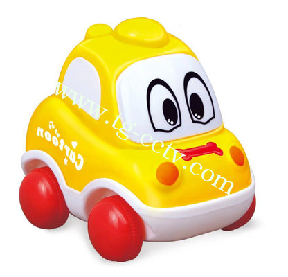 Friction Cartoon Car Toy Four-Wheel Drive Car Children′s Simulation Model Car Fall-Proof Toy