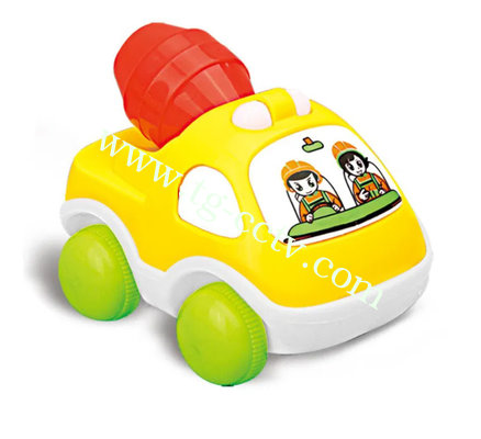 Friction Engineering Car Toy Children Model Inertia Car Cartoon Engineering Car Toy Multi-Style Mixing