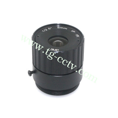 3Mega pixels 8mm CS lens IR Fixed CS Lens 1/2.5" CS F1.4 lens for CCTV Security Camera