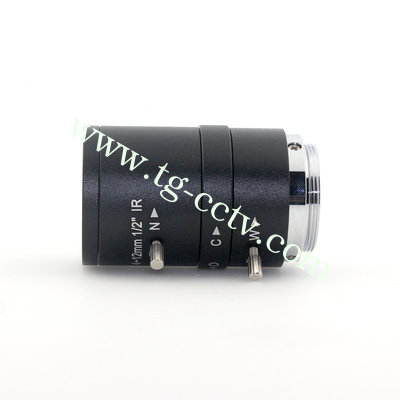 2MP 4-12mm LENS C Mount 2.0 Mega Pixel HD Industrial lens Vari-Focal Manual Iris CCTV Lens For CCTV Camera