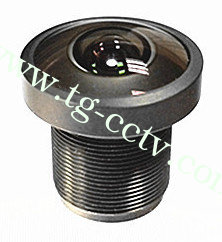 Panoramic lens with 5.4 image height, panoramic 190 Deg, TTL 21.29mm, MR-H6017