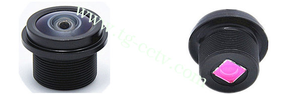 Vehicle mount lens, 1/2.7 size,  HFOV: 190 Deg, TTL 14.52mm, MR-H8067A